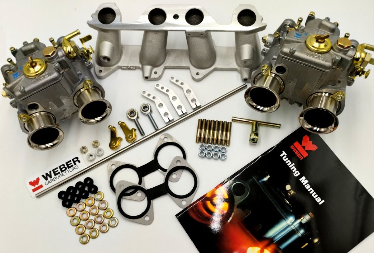 Weber Sunbeam Alpine 1725 2 X 40DCOE Carburettor kit - Weber ...