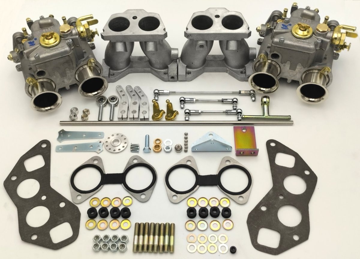 Weber Triumph TR3 / TR4 2 X 40 DCOE Carburettor Kit - Weber Carburettor ...