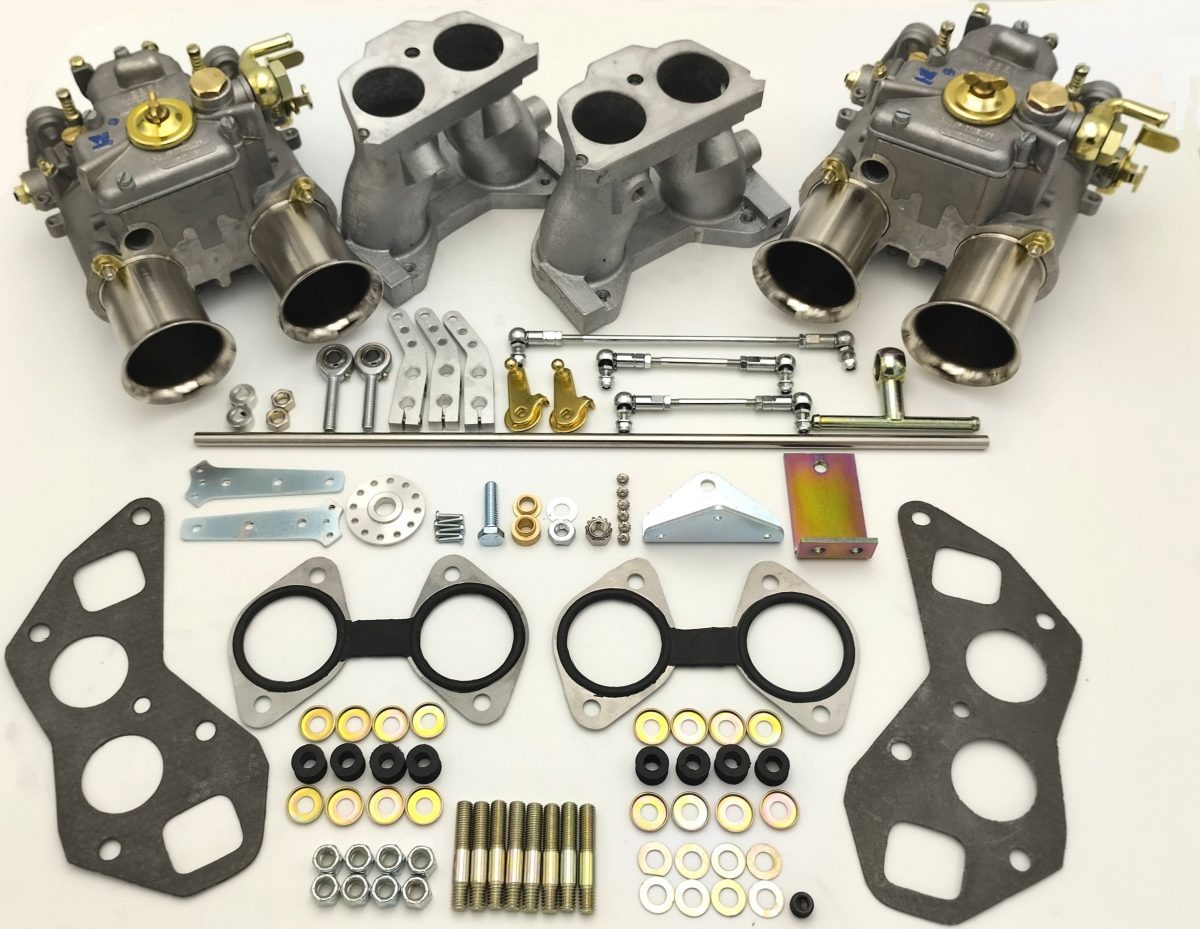 Weber Triumph TR3 / TR4 2 X 45 DCOE Carburettor Kit - Weber Carburettor ...