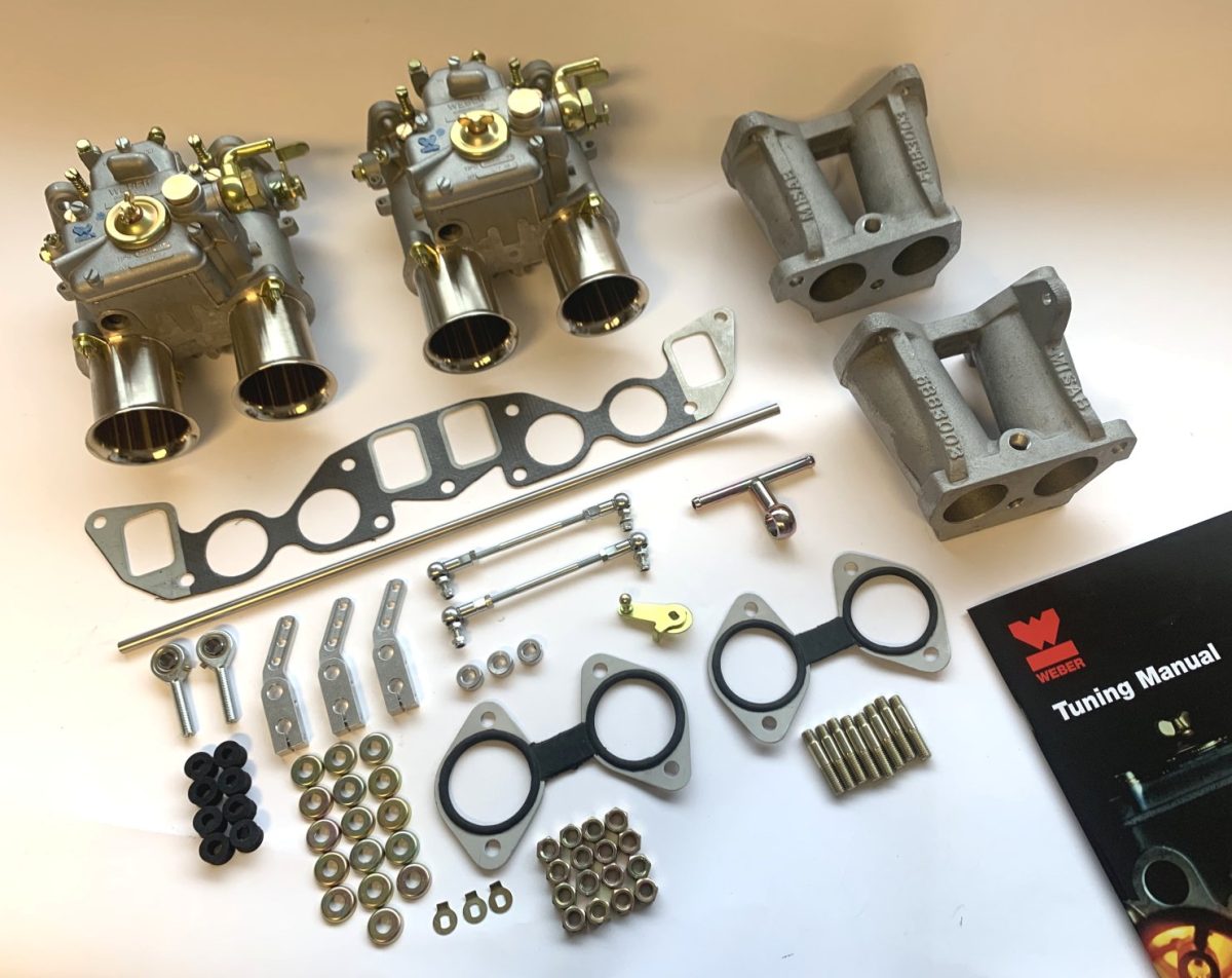 B18 / B20 Volvo 2 x 45 DCOE Weber KIT - Weber Carburettor by JD Automotive